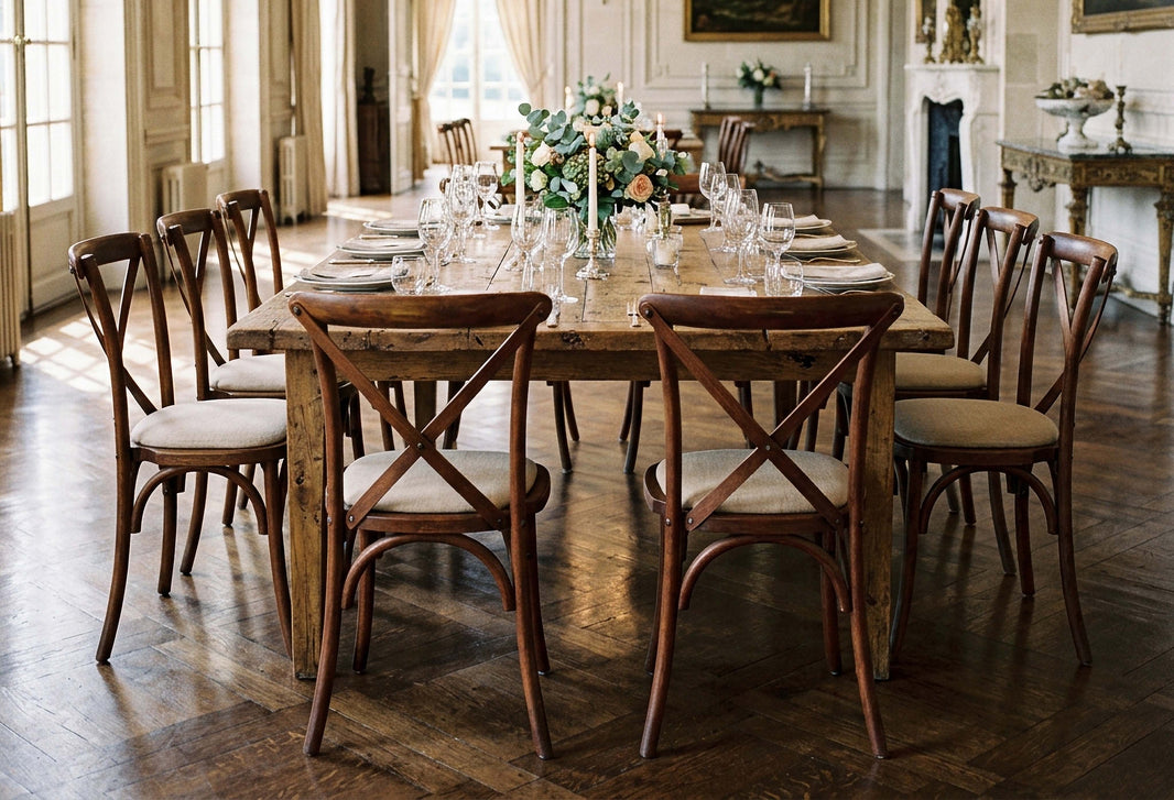 Farm Tables: Picking the Leg, the Length, and the Finish