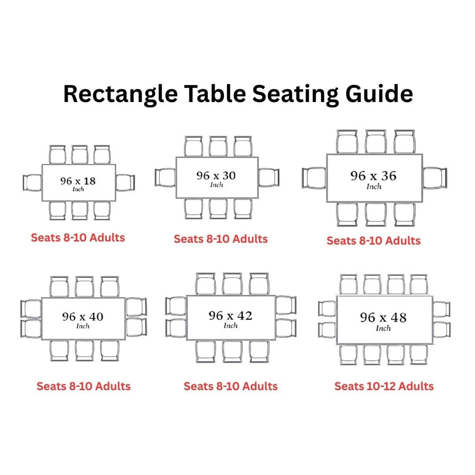Pro Table Seating Guide