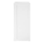 24" x 24" White Bar Post with HPL Top for Bar Setups and Displays