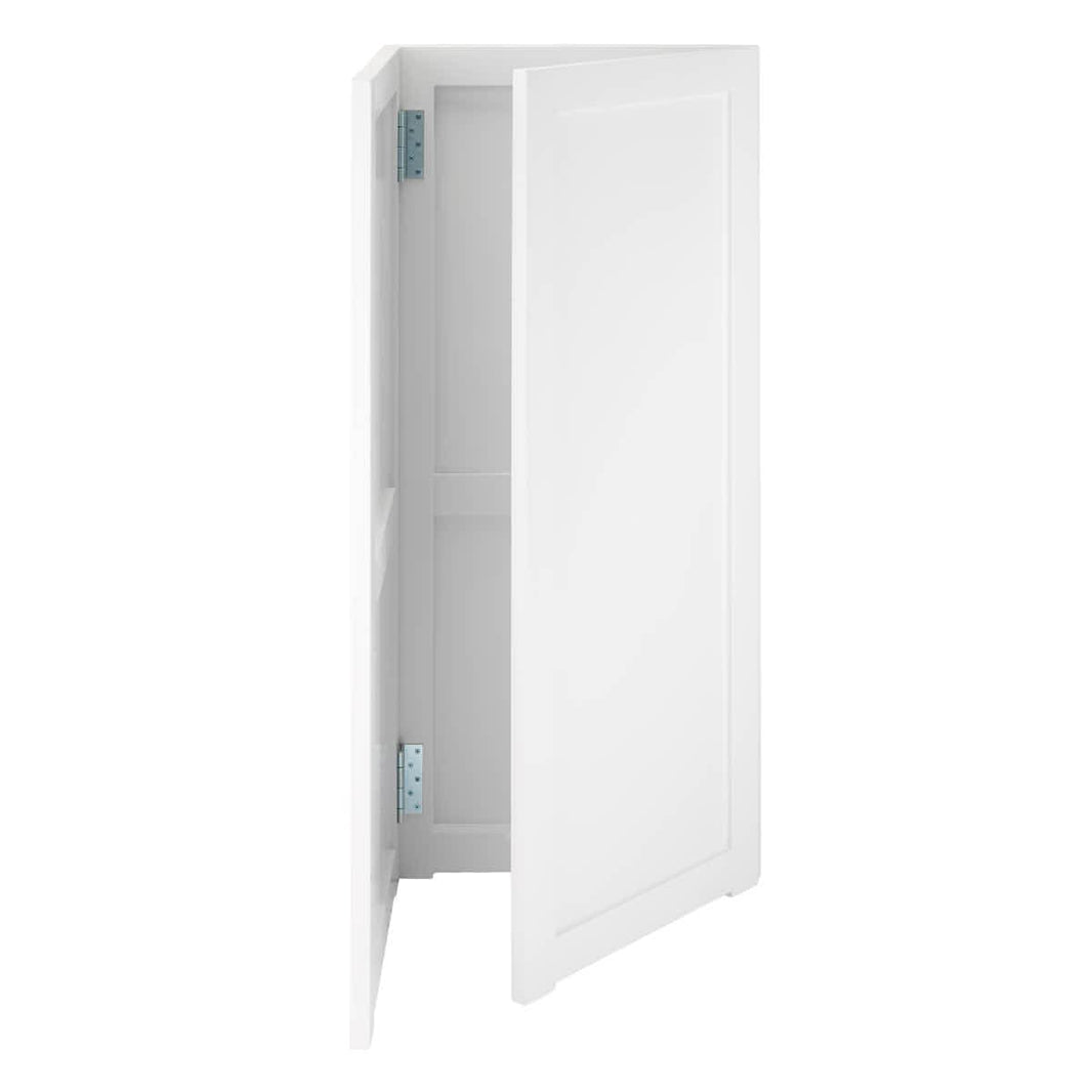 24" x 24" White Bar Post with HPL Top for Bar Setups and Displays