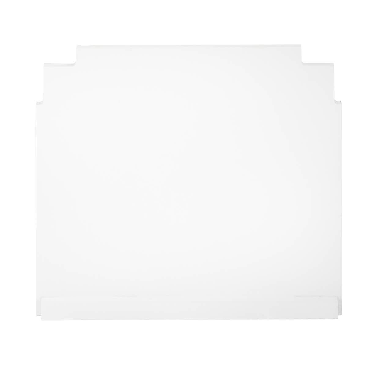 24" x 24" White Bar Post with HPL Top for Bar Setups and Displays