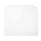24" x 24" White Bar Post with HPL Top for Bar Setups and Displays