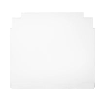 24" x 24" White Bar Post with HPL Top for Bar Setups and Displays