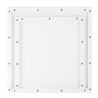 24" x 24" White Bar Post with HPL Top for Bar Setups and Displays