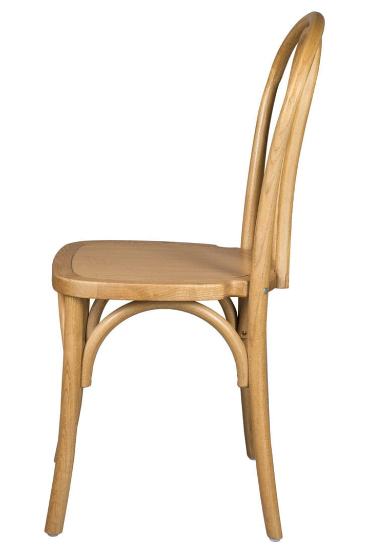 Natural Wood Bentwood Chair
