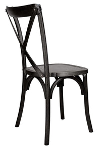 Black ToughWood™ Cross Back Chair