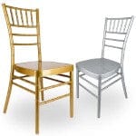 Resin or Aluminum Chiavari Chairs? How to Decide for a Rental Fleet