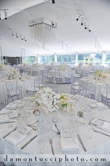 40 Chair Pack Clear Resin ProClear™ Chiavari Chair