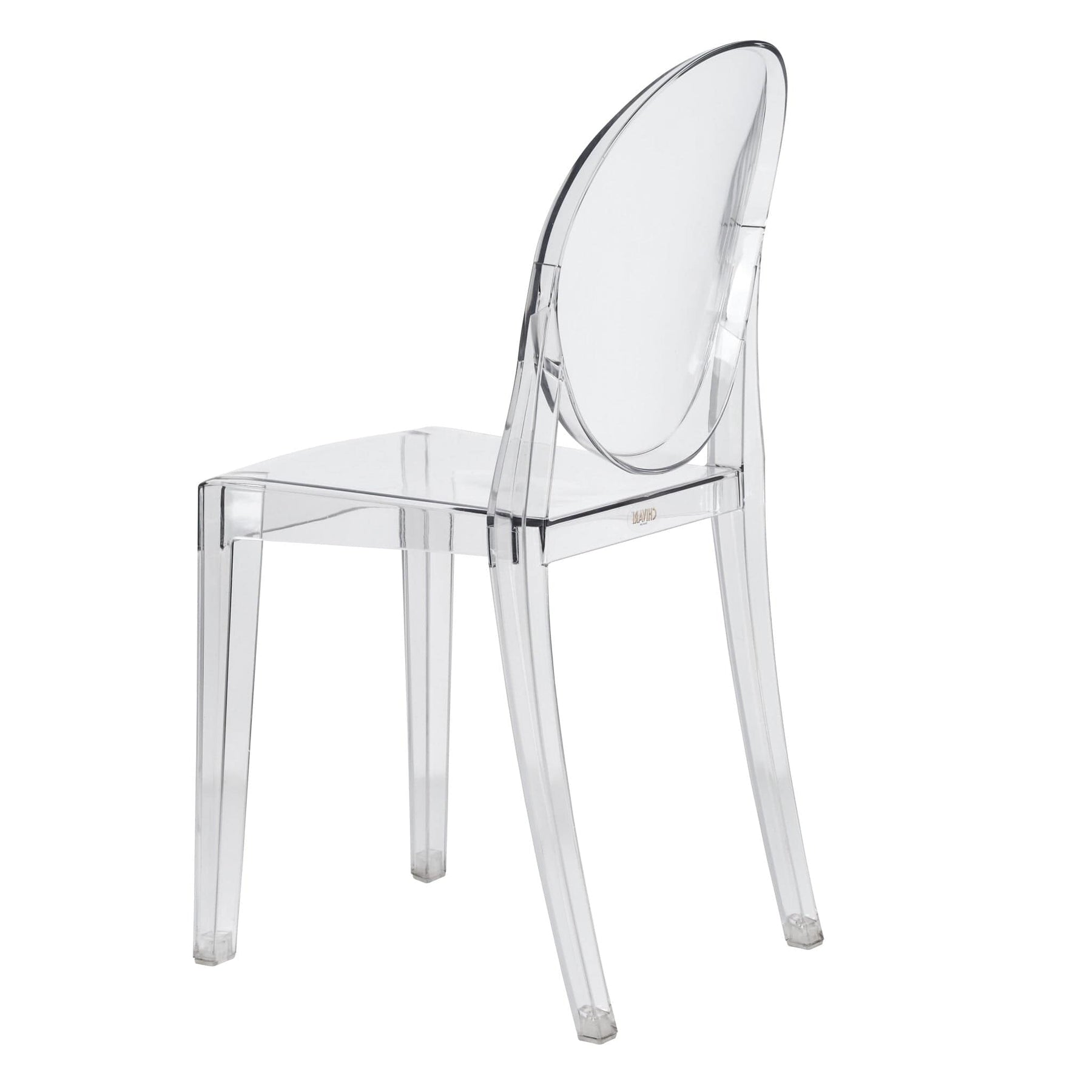 Clear Resin Kids Victoria Ghost Chair
