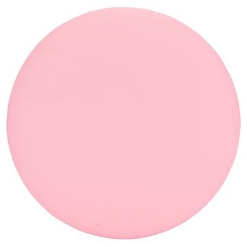 Party Pink Round Vinyl Panel Back Cushion